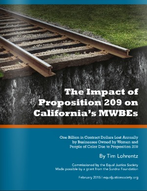 Impact of Prop. 209 – Equal Justice Society